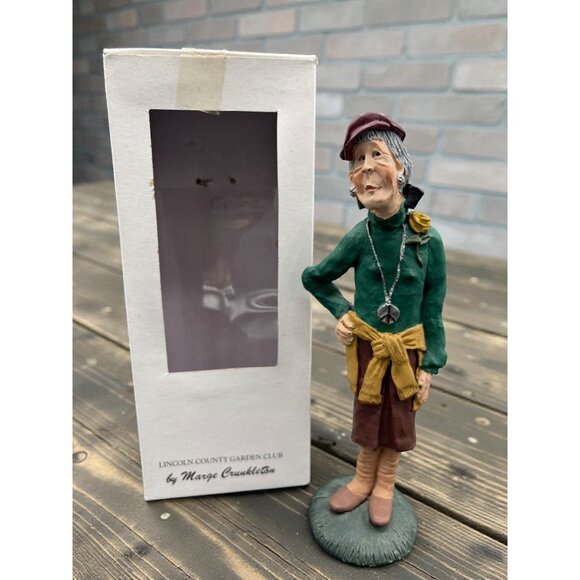 crunkleton | Accents | Lincoln County Garden Club Figurine By Marge ...